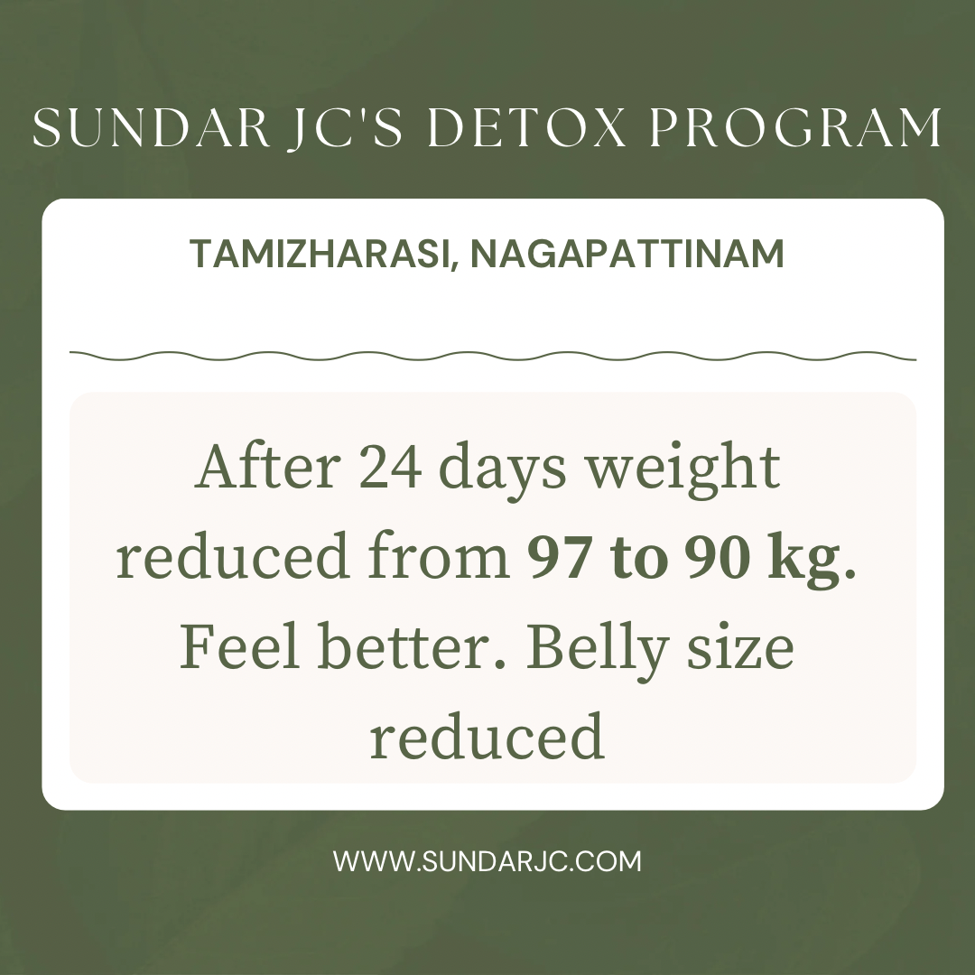 Sundar JC - Detox Program